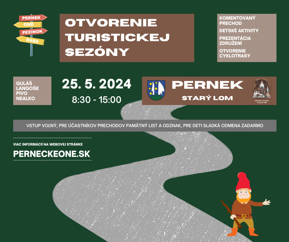 Komentovaná turistika okolím Perneka o mineráloch a histórii baníctva ...